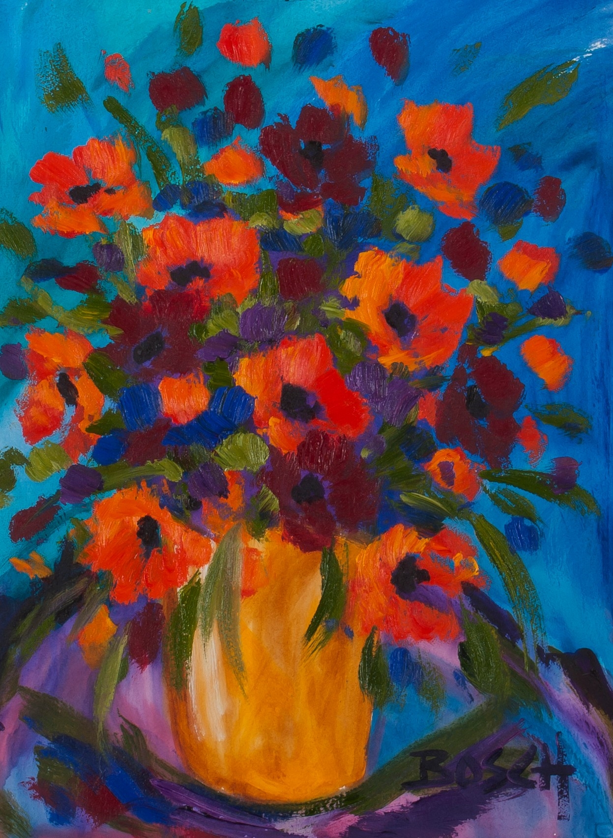 Carla Bosch | STILL LIFE OF FLOWERS | MutualArt