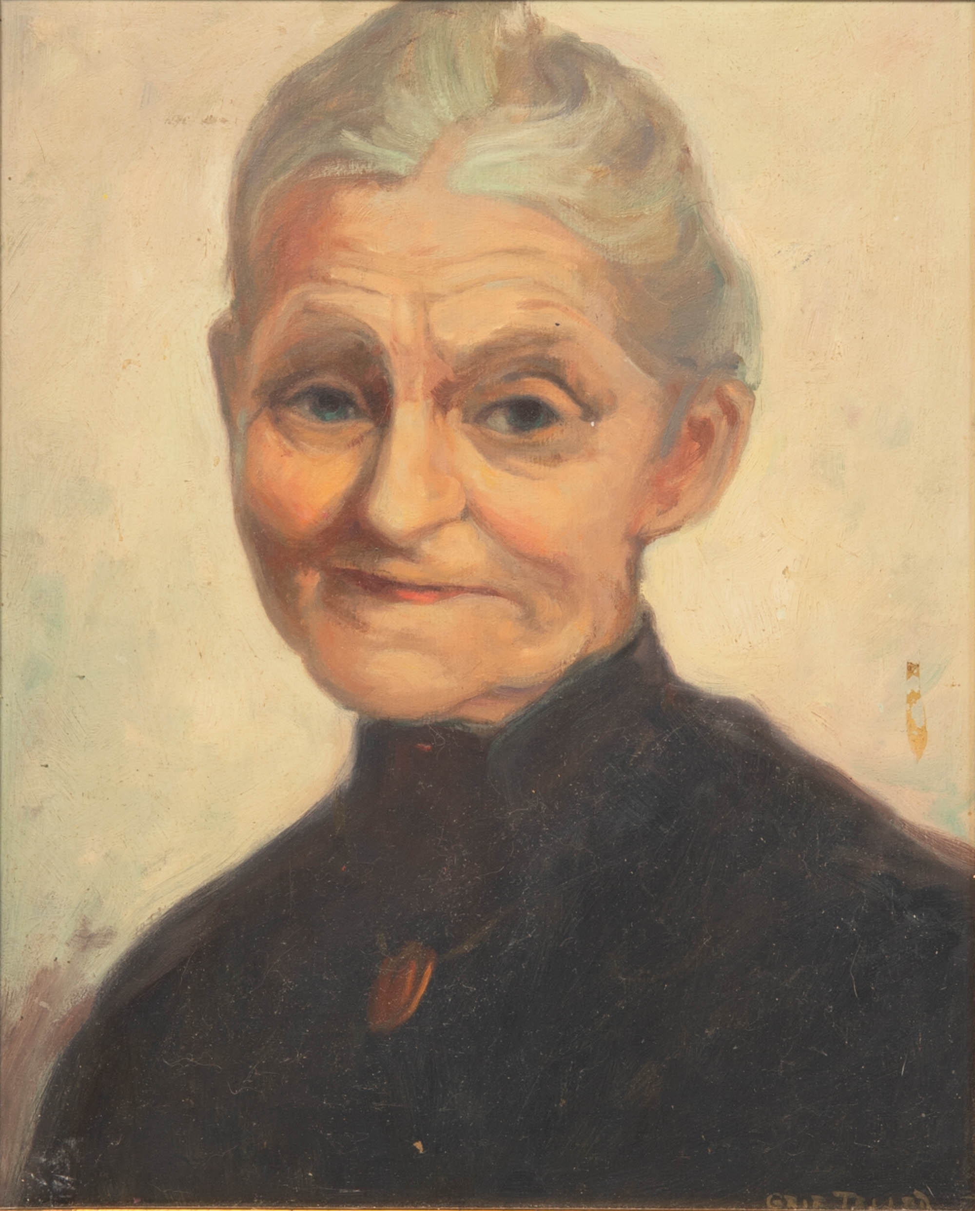 Grif Teller | Portrait of an Old Woman | MutualArt