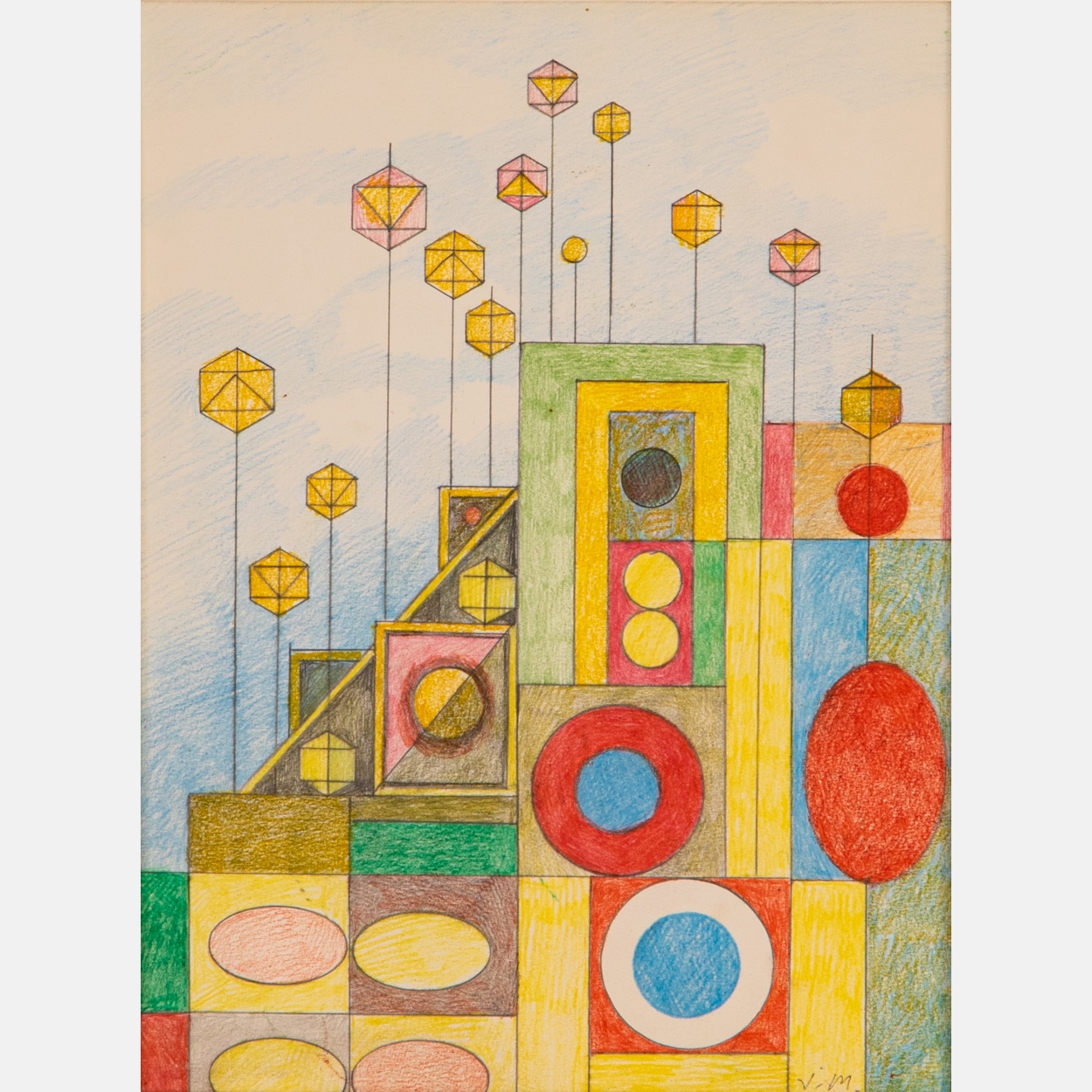 Jacques Maret | Weightless Circles (1970) | MutualArt