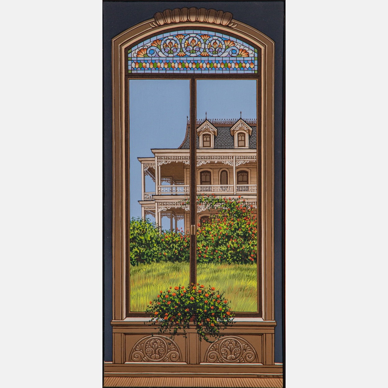 Susan Wall | Window View (1980) | MutualArt