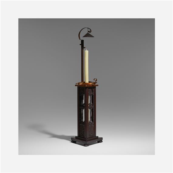 Charles Rohlfs | Candle stand (1902) | MutualArt
