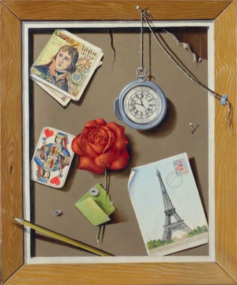 Georges Spiro | The Eiffel Tower Oil on canvas (1968) | MutualArt