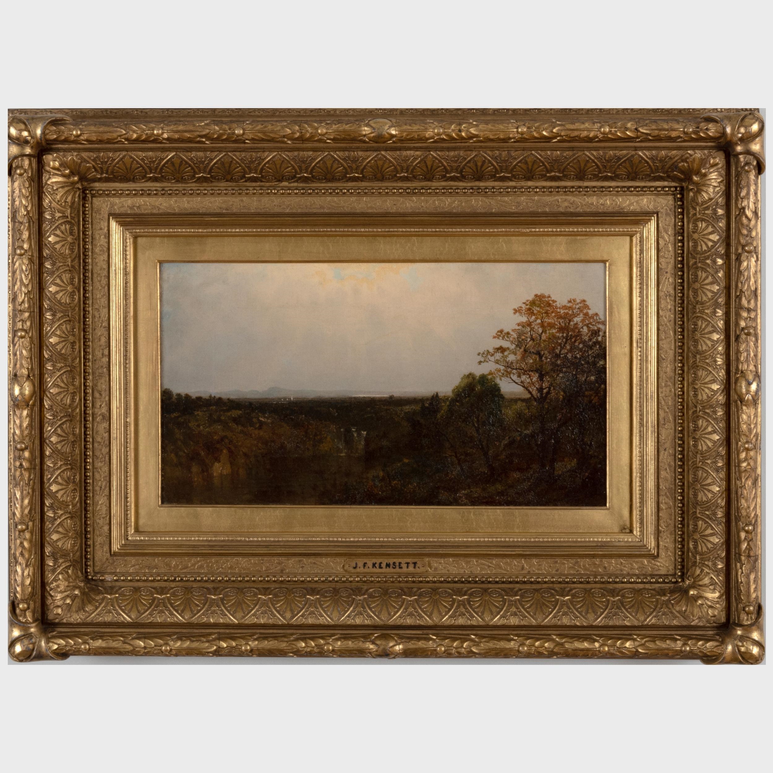 John Frederick Kensett | New England Composition | Compare similar ...