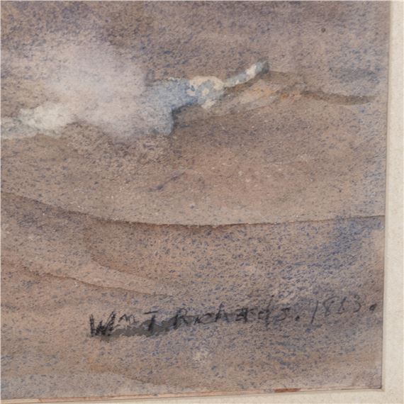 William Trost Richards | The Great Wave (1883) | MutualArt