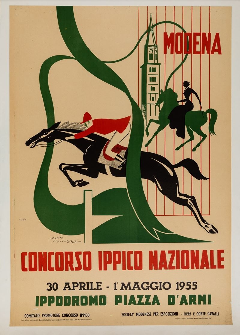 Mario Molinari | Concorso Ippico Nazionale Modena (1955) | MutualArt