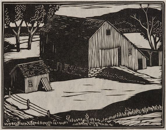 William Judson Dickerson | Barn | MutualArt