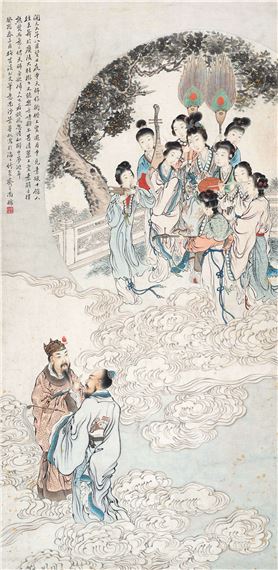 Ye Manshu | Emperor in Moon (1933) | MutualArt