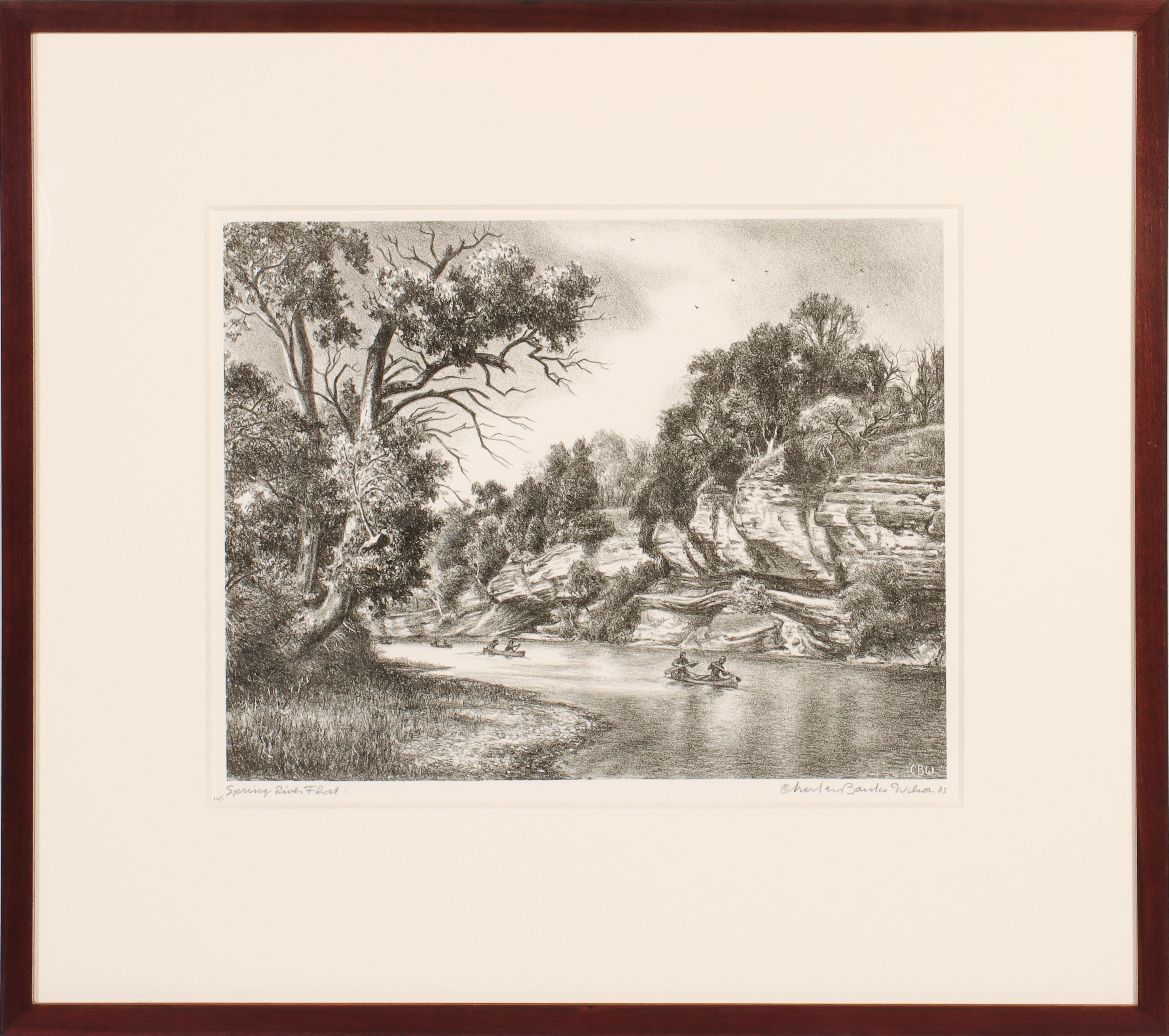 Charles Banks Wilson | Spring River Float | MutualArt
