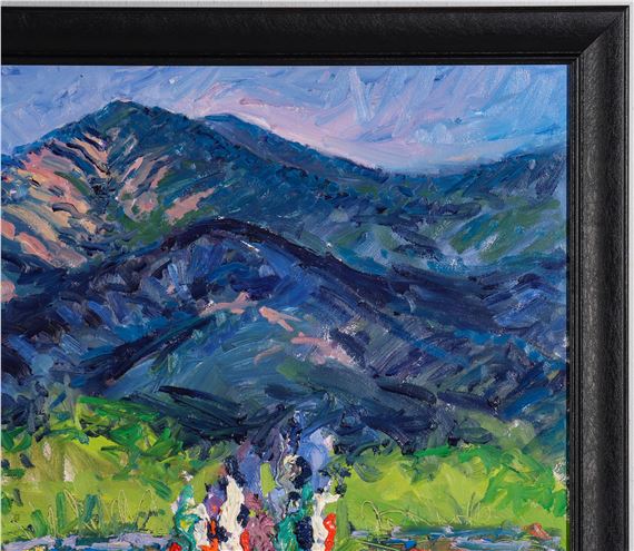 Ron Allen Cheek | Mountain Landscape | MutualArt