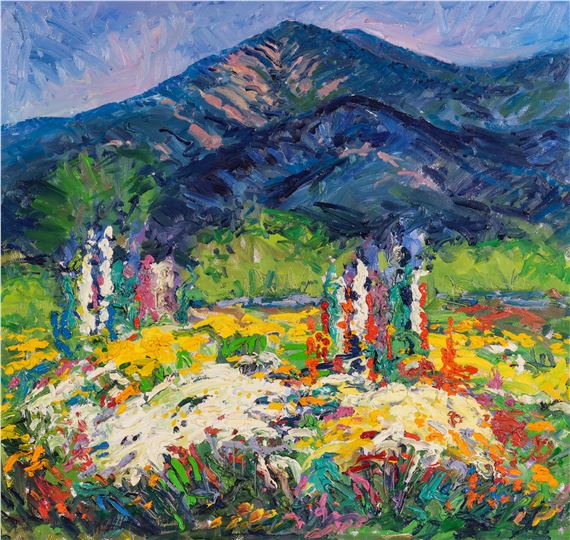 Ron Allen Cheek | Mountain Landscape | MutualArt