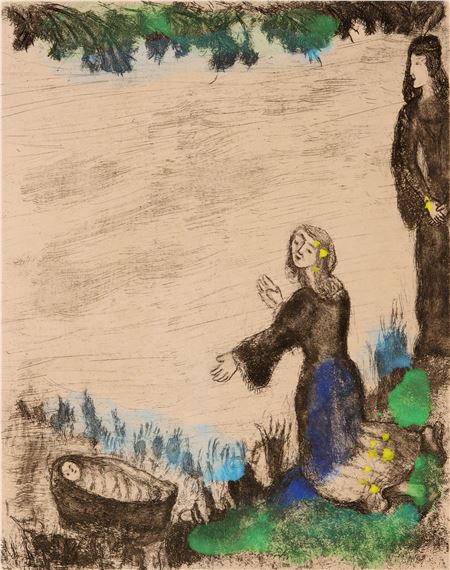 Marc Chagall | Moses in the Bulrushes | MutualArt