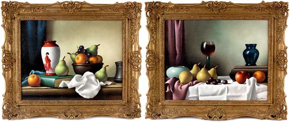 Christopher Cawthorn | CHRISTOPHER CAWTHORN born 1900 A PAIR OF OILS ON ...
