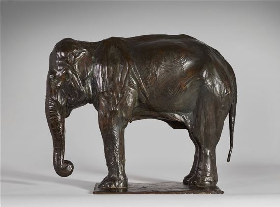 Rembrandt Bugatti | Éléphant au Repos (Circa 1909) | MutualArt