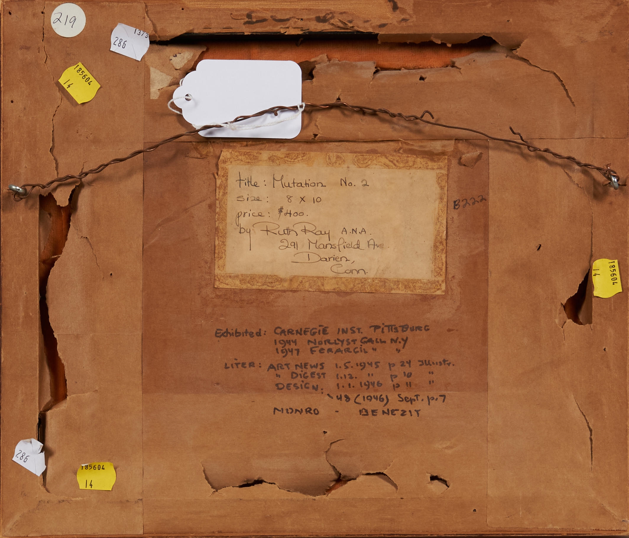 Ruth Ray | Mutation No. 2 (1962) | MutualArt