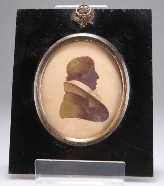 Edward Foster | PORTRAIT SILHOUETTE OF A GENTLEMAN | MutualArt