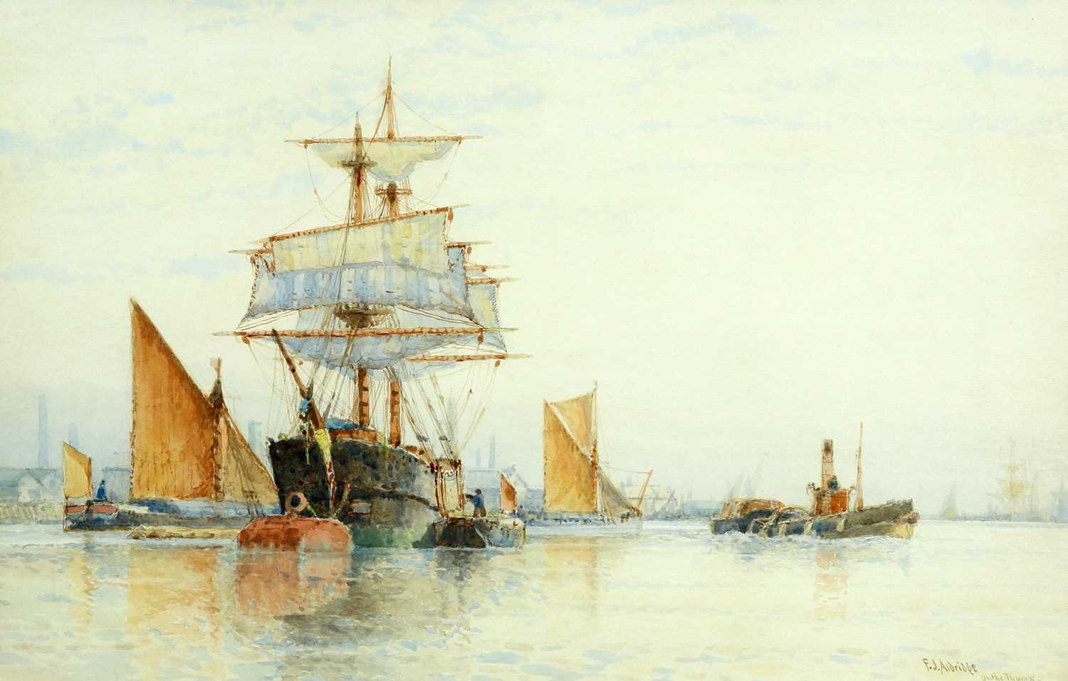 Frederick James Aldridge | ON THE THAMES | MutualArt