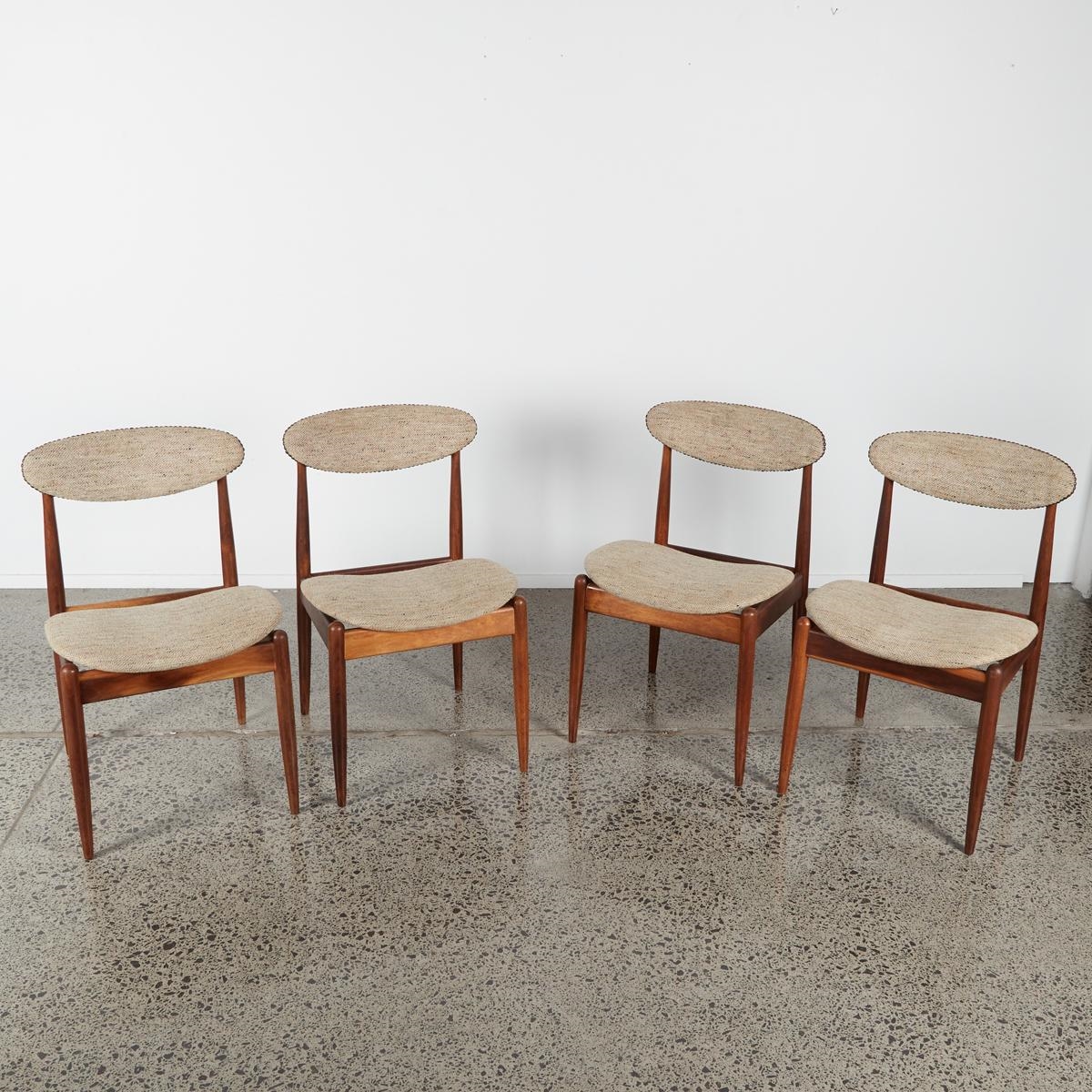Hans J. Wegner | A Set Of Four Hans Wagner Style Dining Chairs¬ ...