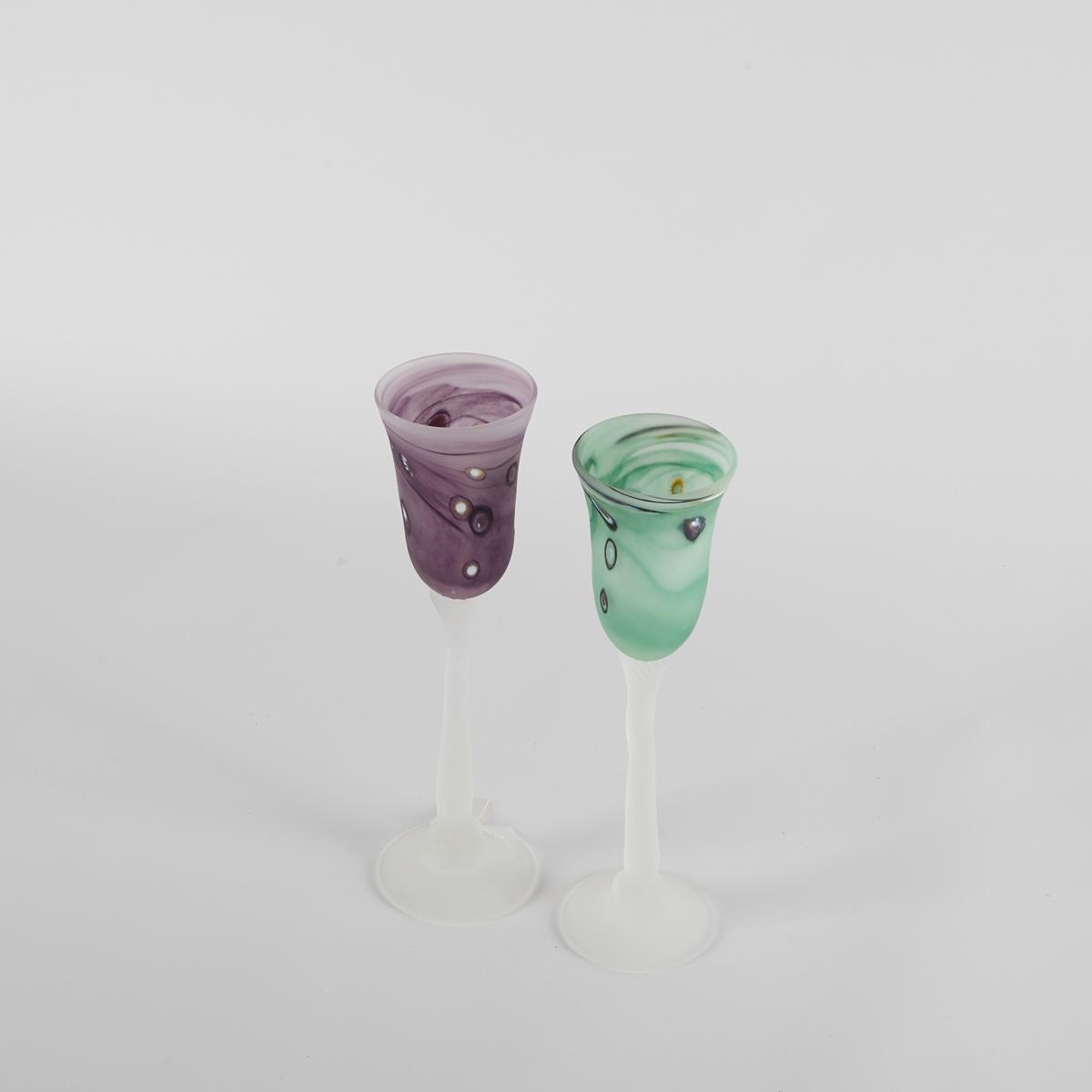 Lynette Campbell | A Pair of Lynette Campbell Goblets | MutualArt