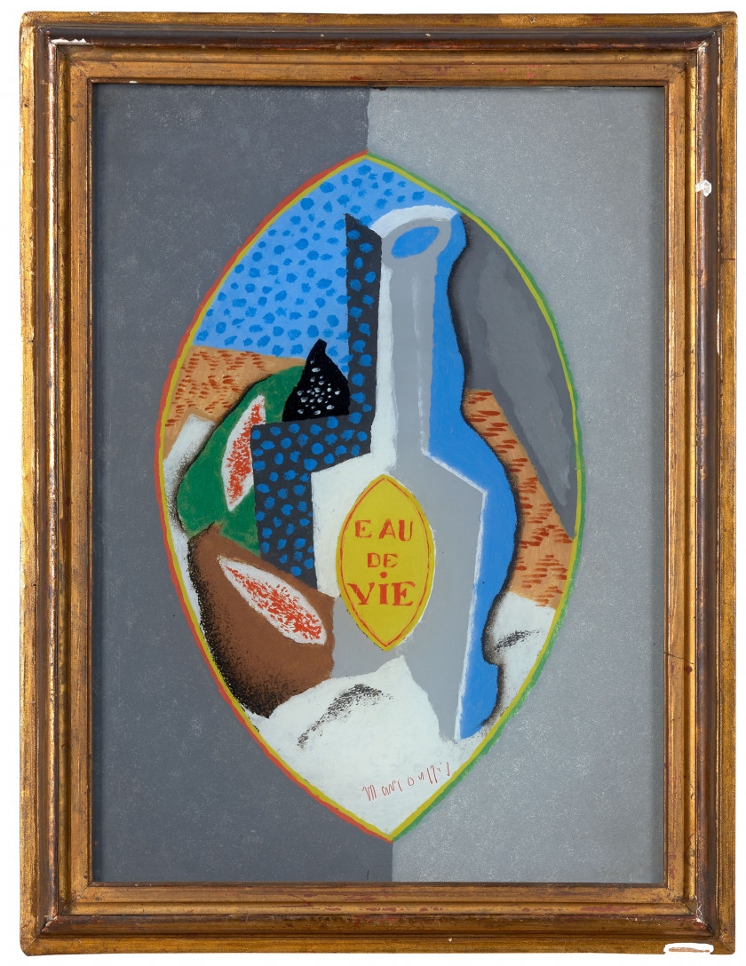 Louis Marcoussis | Eau de vie (1915) | MutualArt