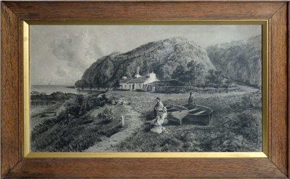 James Henry Butterworth | Basking in a Bay on the Isle of Man | MutualArt