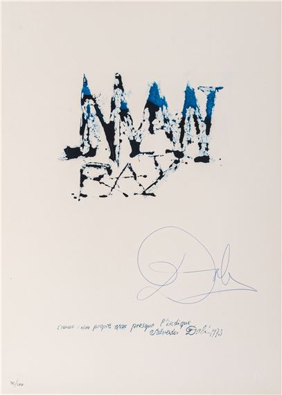 Salvador Dalí | Man Ray (1972) | MutualArt