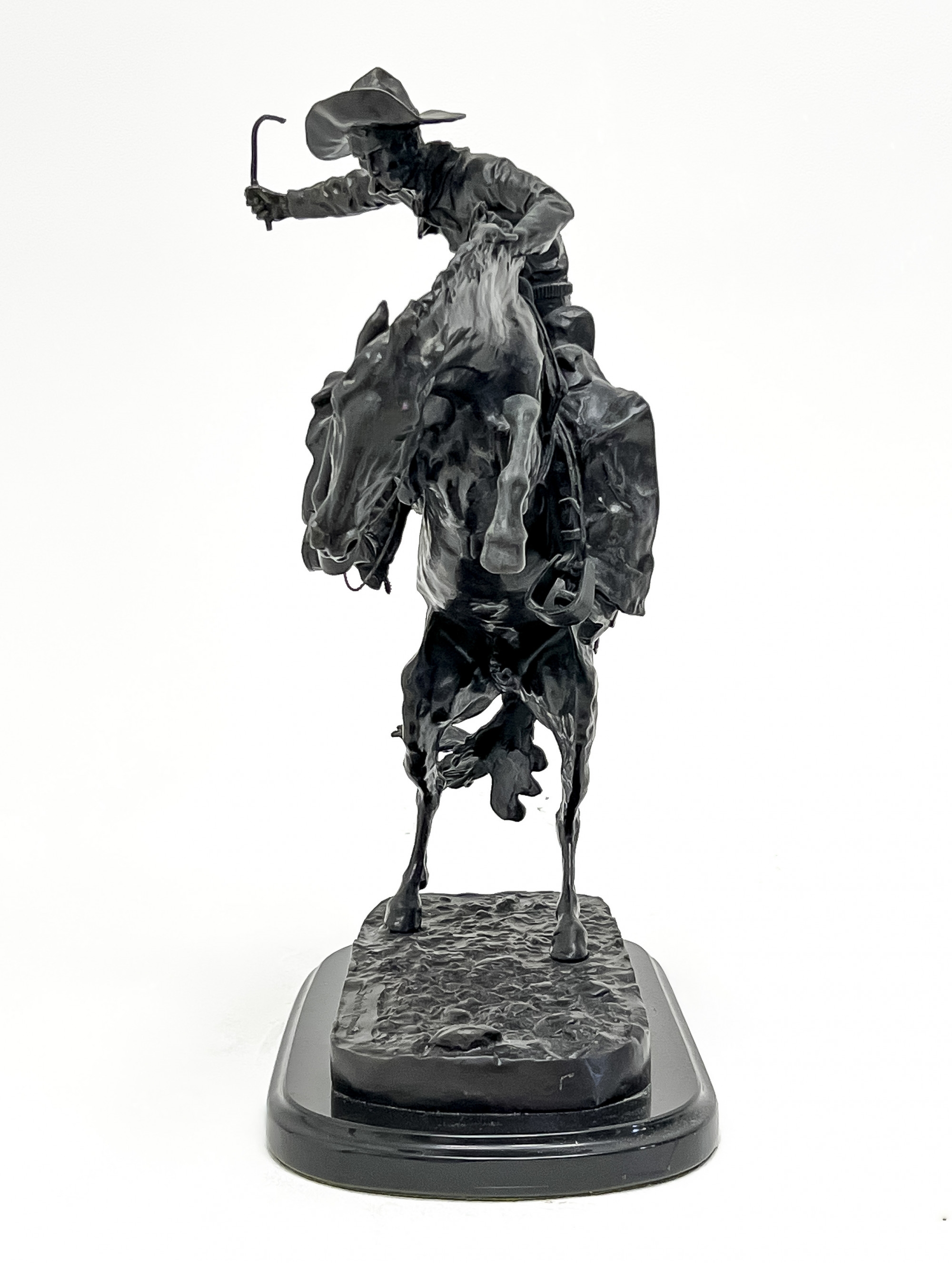 Frederic Remington | The Bronco Buster | MutualArt