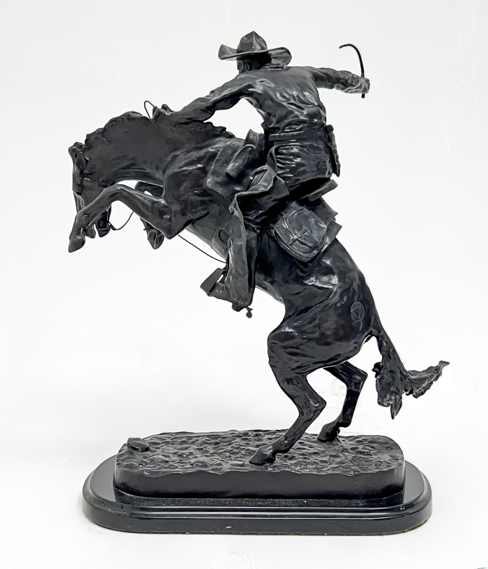 Frederic Remington | The Bronco Buster | MutualArt