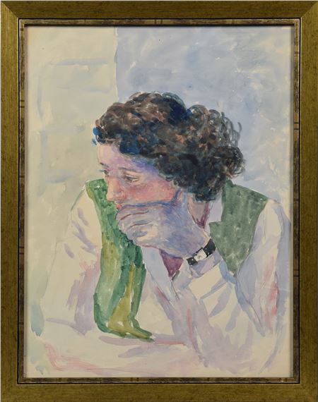 Leonard Pękalski | Portret Wandy P. | MutualArt
