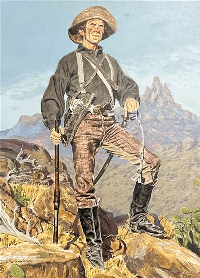Joe Grandee | Apache on Mountain | MutualArt