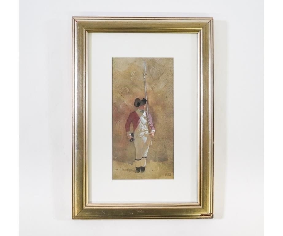 Robert Stack | ROBERT ROGERS STACK GOUACHE | MutualArt