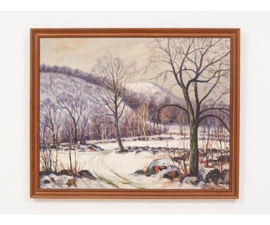 Walter Emerson Baum | WALTER EMERSON BAUM OIL ON CANVAS | MutualArt