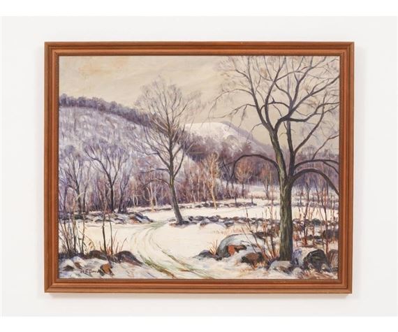 Walter Emerson Baum | WALTER EMERSON BAUM OIL ON CANVAS | MutualArt