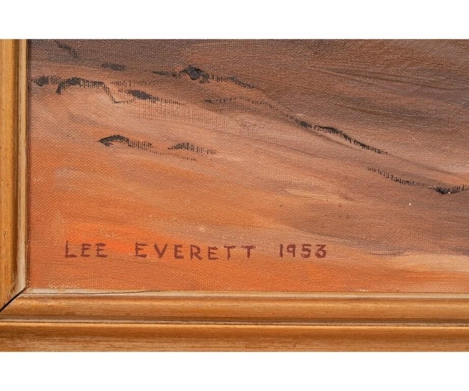 Lee Everett | LEE EVERETT OIL ON CANVAS (1953) | MutualArt