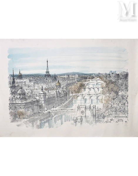 Pierre Pages | Paris Le Pont Neuf (1980) | MutualArt