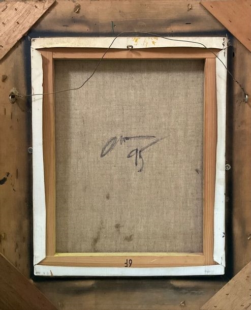 Olivier Mattei | Olivier MATTEI Tribute to the Mona Lisa, 95 Oil on ...