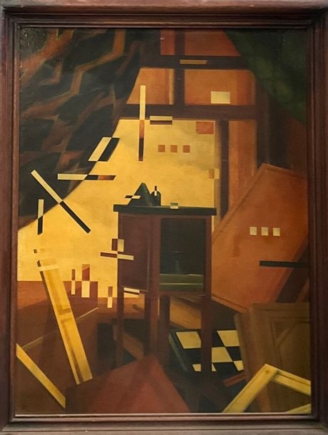 Olivier Mattei | Olivier MATTEI The lonely walker Oil on panel 56 x 46 ...