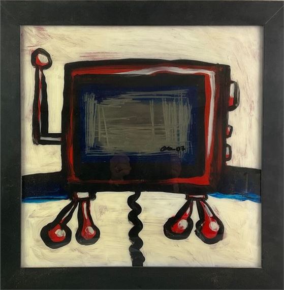 Olivier Mattei | Olivier MATTEI Television, 2007 Assembly of screen and ...