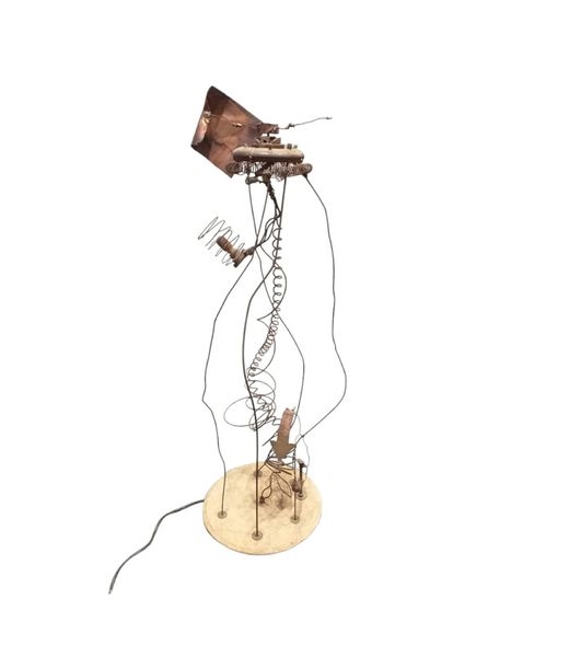 Olivier Mattei | Olivier MATTEI Fan Animated sculpture in electrified ...