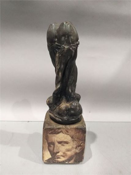 Olivier Mattei | Olivier MATTEI Triple phallus Sculpture in black ...