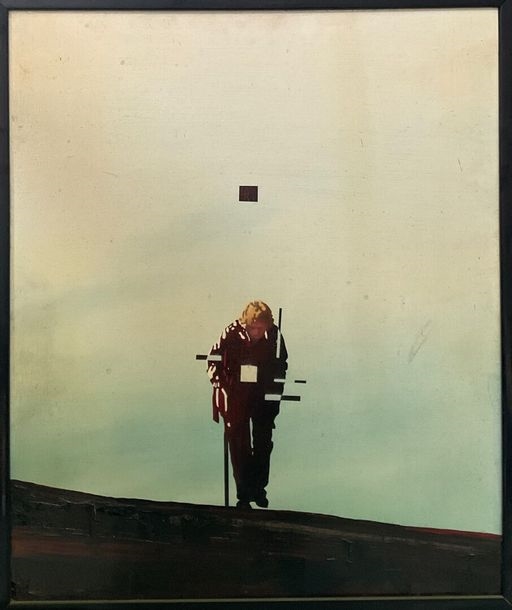 Olivier Mattei | Olivier MATTEI The lonely walker Oil on panel 56 x 46 ...