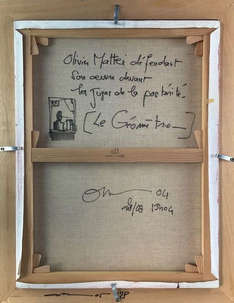 Olivier Mattei | Olivier MATTEI Olivier Mattei defending his work ...