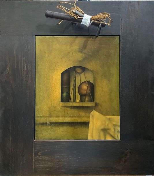 Olivier Mattei | Olivier MATTEI The lonely walker Oil on panel 56 x 46 ...