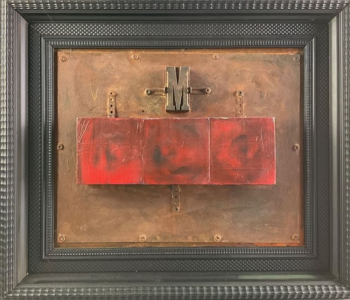 Olivier Mattei | Olivier MATTEI Surrealist composition with M, 2008 ...