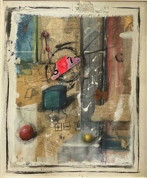 Olivier Mattei | Olivier MATTEI Animated interior, 1995 Mixed media ...