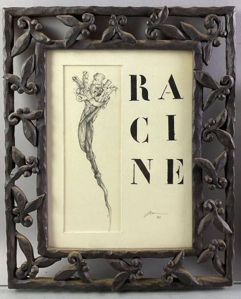Olivier Mattei | Olivier MATTEI Roots, 200 Pencil and ink wash on paper ...