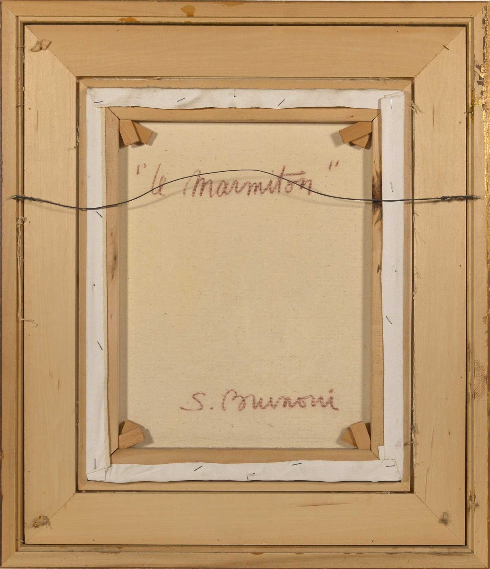 Serge Brunoni | Le marmiton Huile sur toile, signée en bas à droite et ...