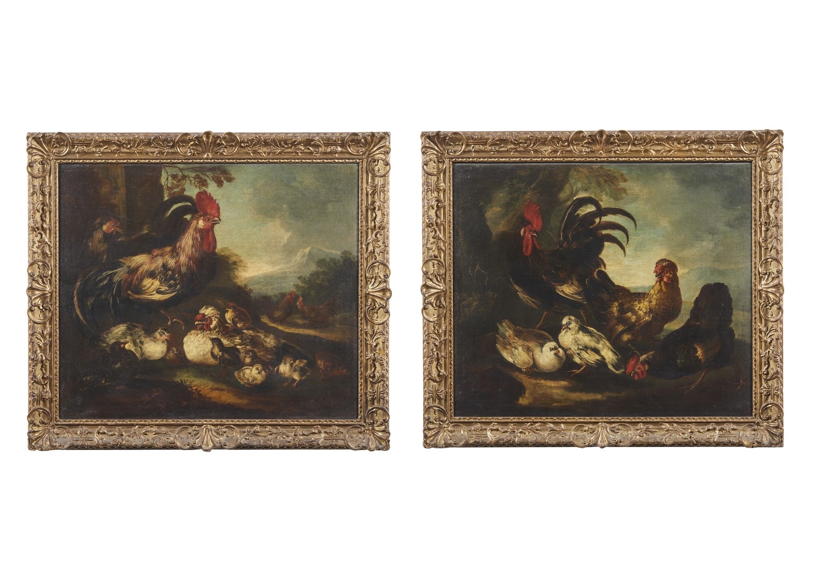 Angelo Maria Crivelli | Pair of paintings depicting birds (2004 ...