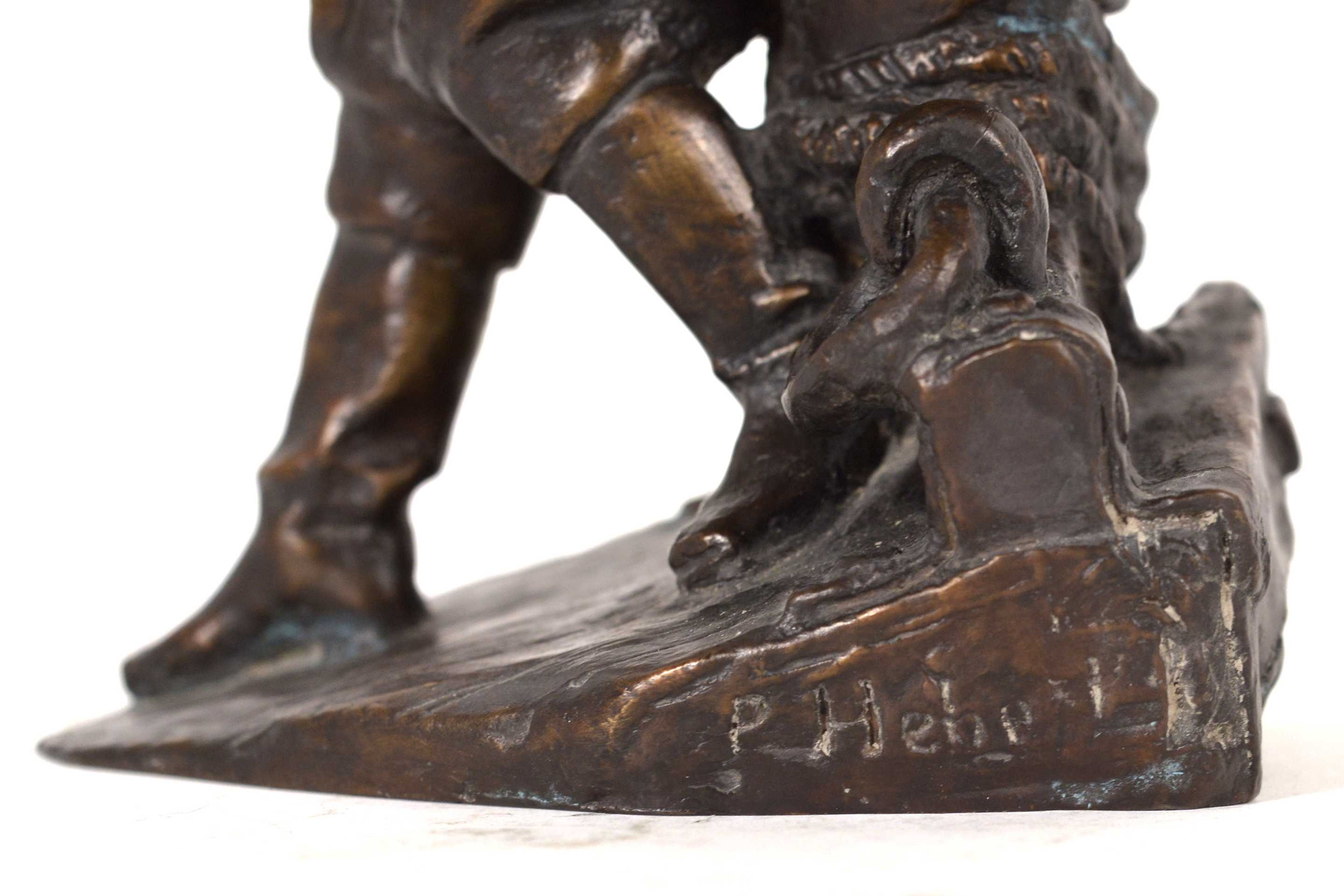 Louis Philippe Hébert | Pélican d'Iberville Sculpture en bronze, signée ...