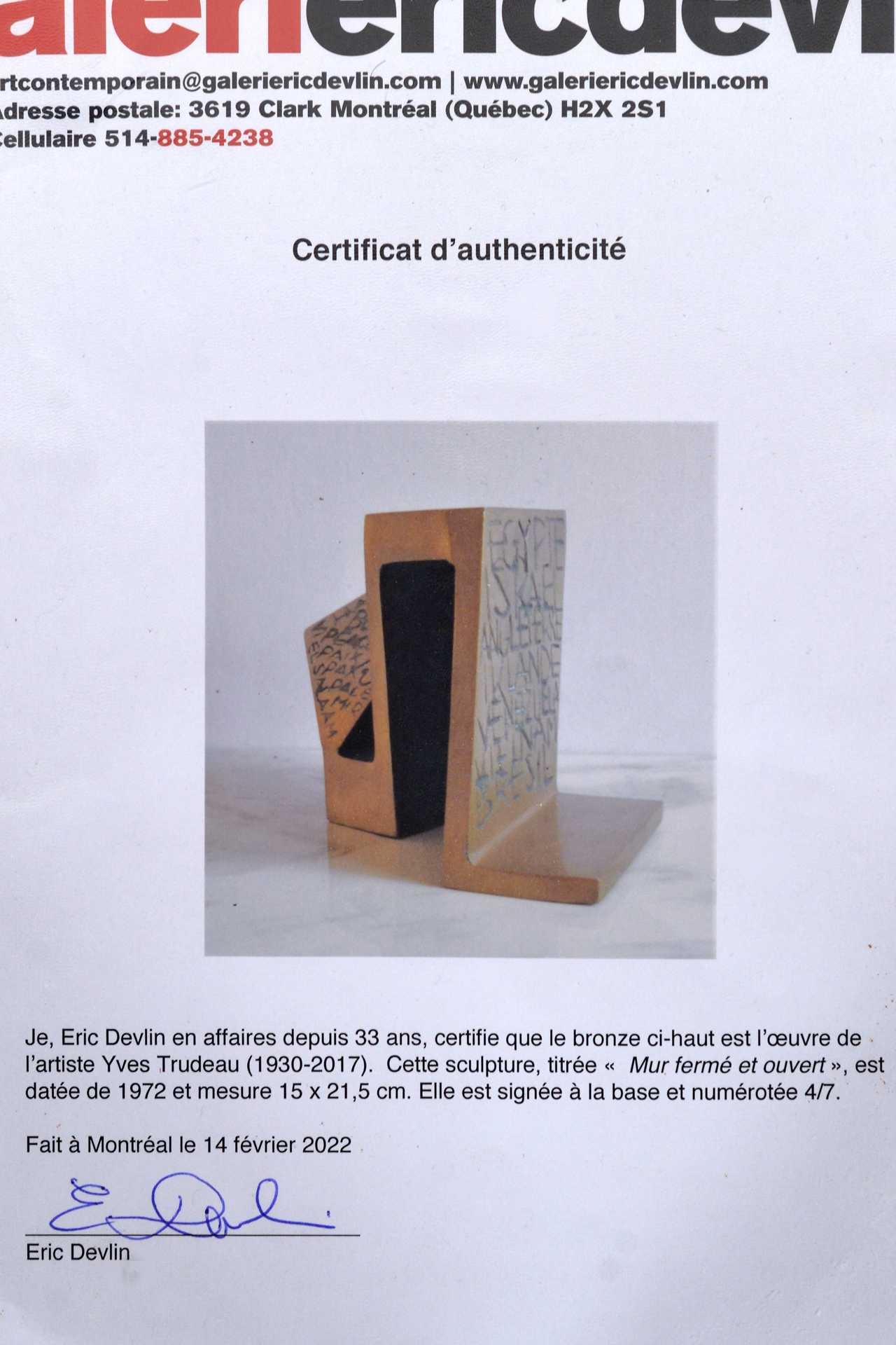 Yves Trudeau | Paix (1972) | MutualArt