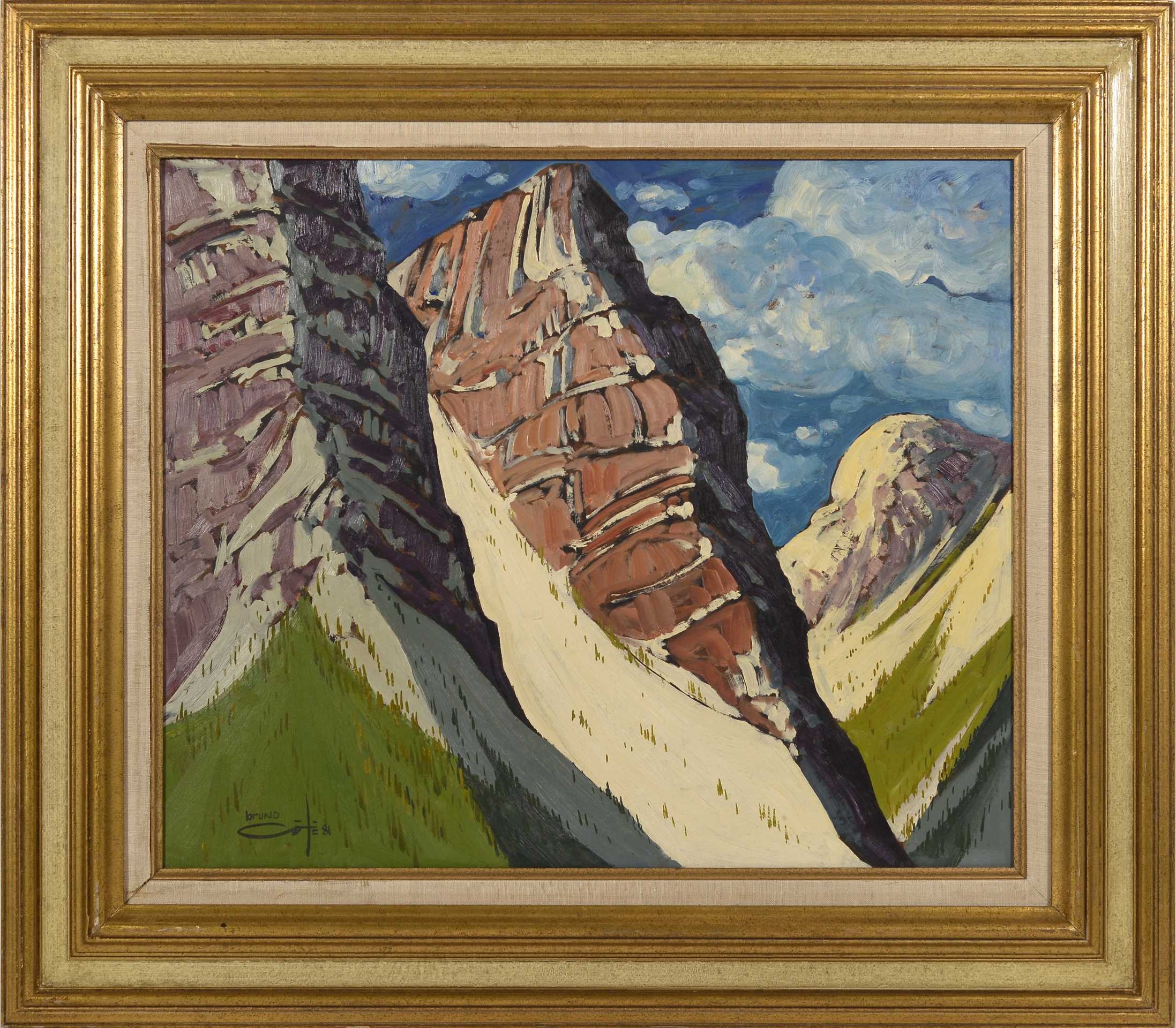 Bruno Côté | Moraine Lake near Lake Louise, Alberta (1981) | MutualArt